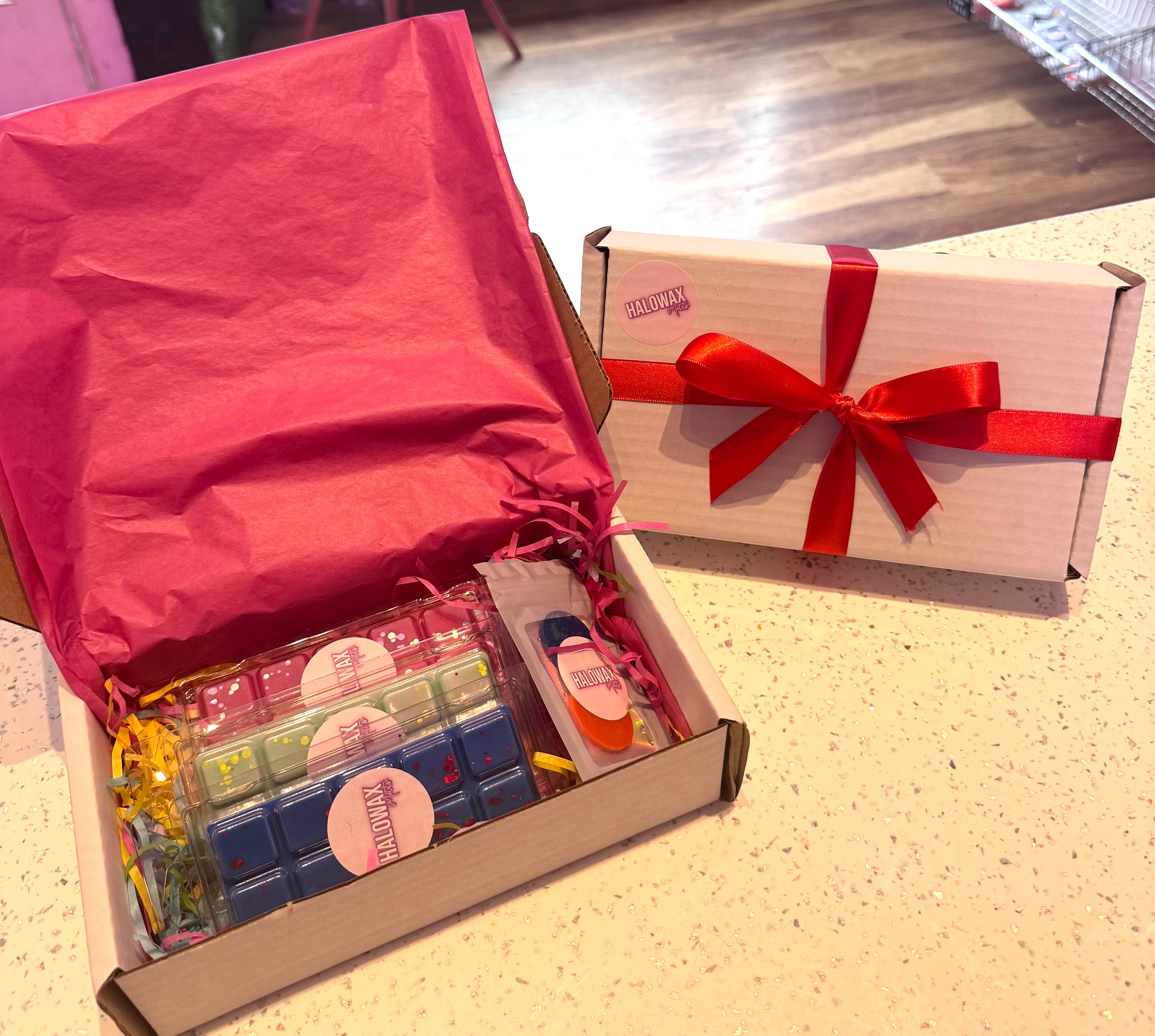 Secret Santa/ Teacher box – HaloWax melts
